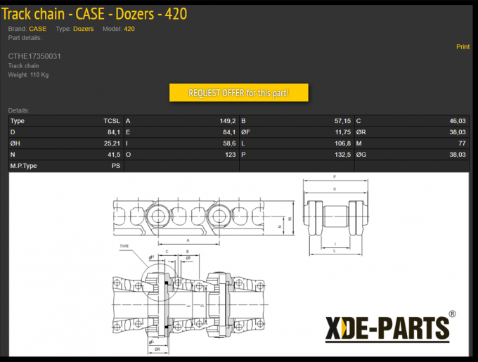 Case420/420B/420C/450/450A/450B/450B LGP/450C/450C LGP/475 Oil ...